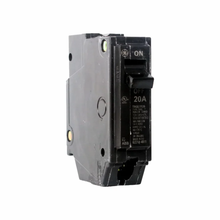 Breaker Enchufable TQL 1x20A General Electric by ABB — ElectriCaracas