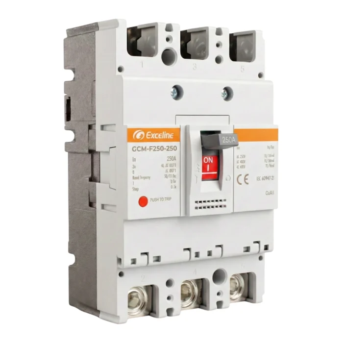 Breaker Caja Moldeada GCM-F250 3x250A 690V, Exceline | ElectriCaracas