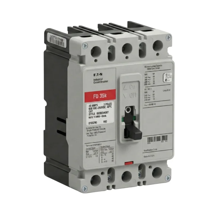 Breaker Caja Moldeada FD 3x40A, Eaton — ElectriCaracas