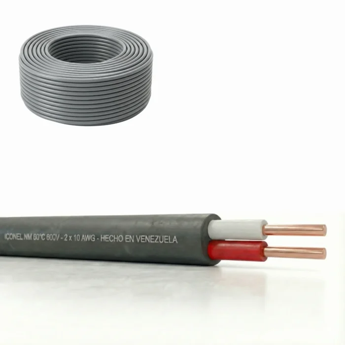 Cable NM Calibre 2X10 AWG, Iconel | ElectriCaracas