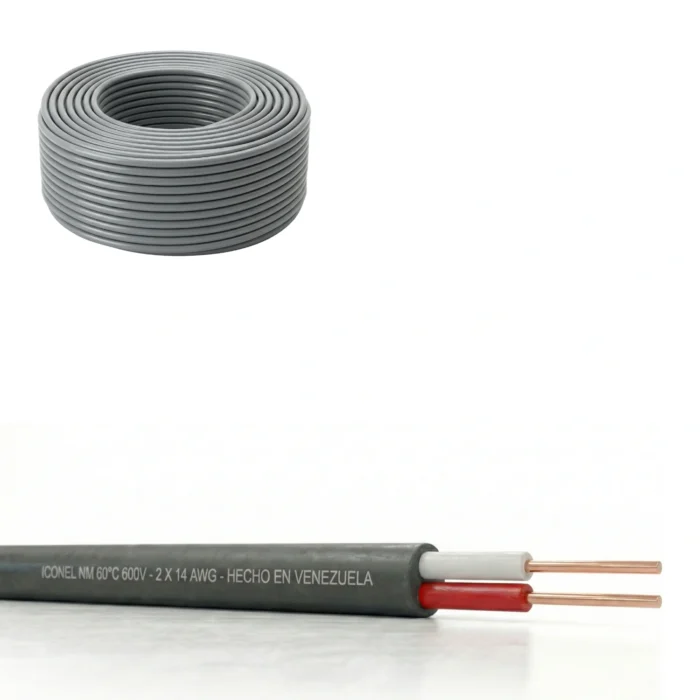 Cable NM Calibre 2X14 AWG, Iconel — ElectriCaracas